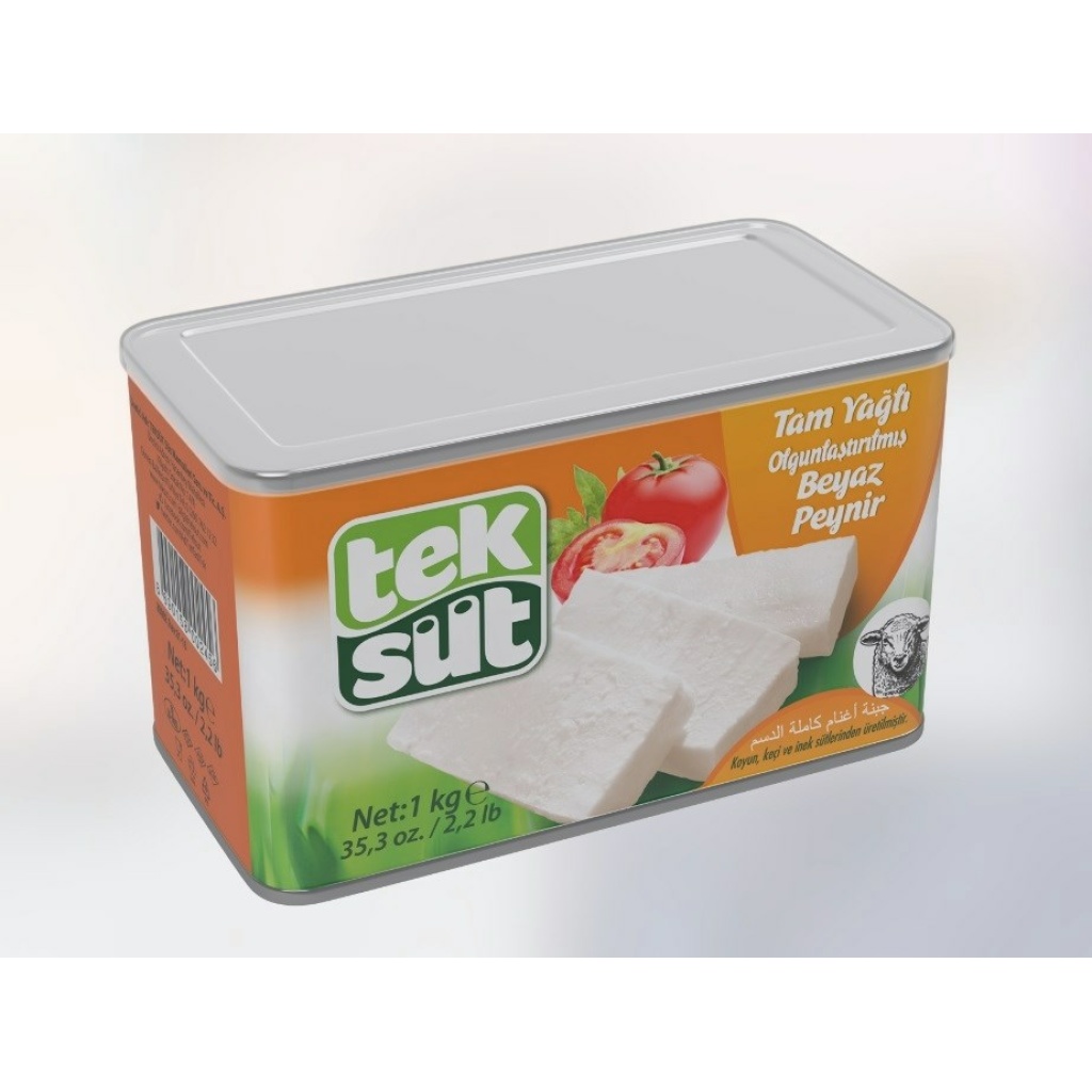 TEKSUT FETA CHEESE TIN (SHEEP) 1KGx8 – Turkana Food