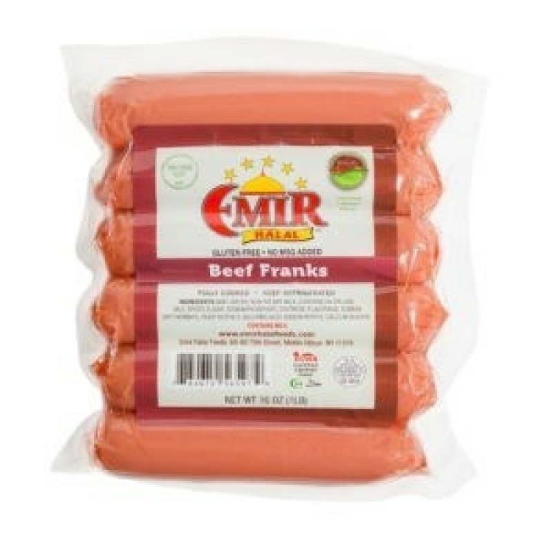 BEEF FRANKS 1LBSx12 - Turkana Food