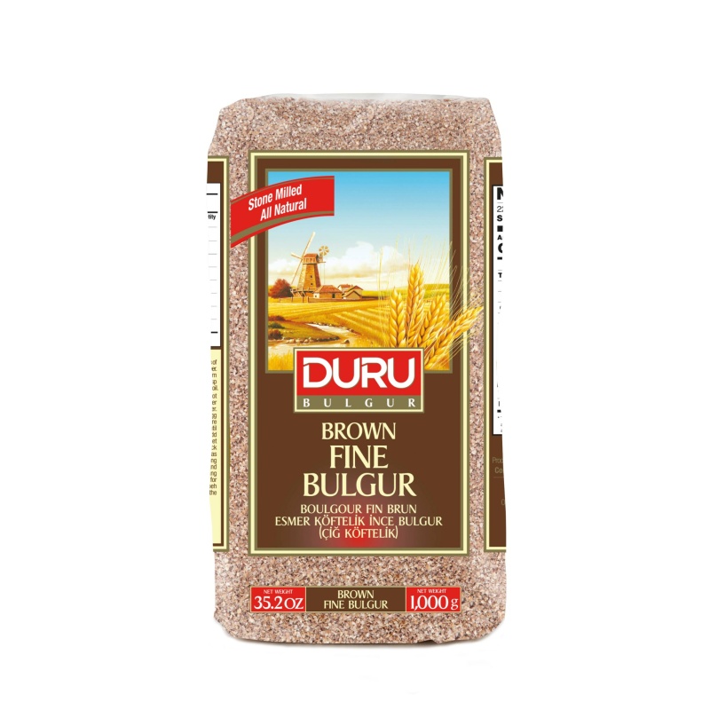 Duru Brown Fine Bulgur 1KG X 10 Pack – Distributor In New Jersey ...