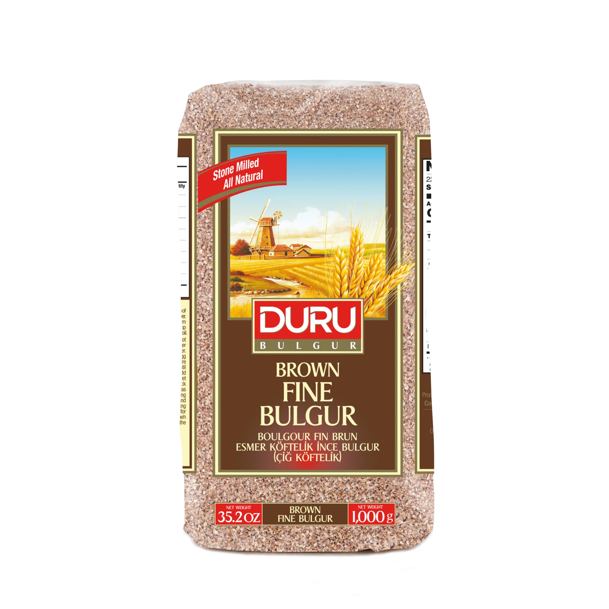 Duru Brown Fine Bulgur 1KG X 10 Pack – Distributor In New Jersey ...