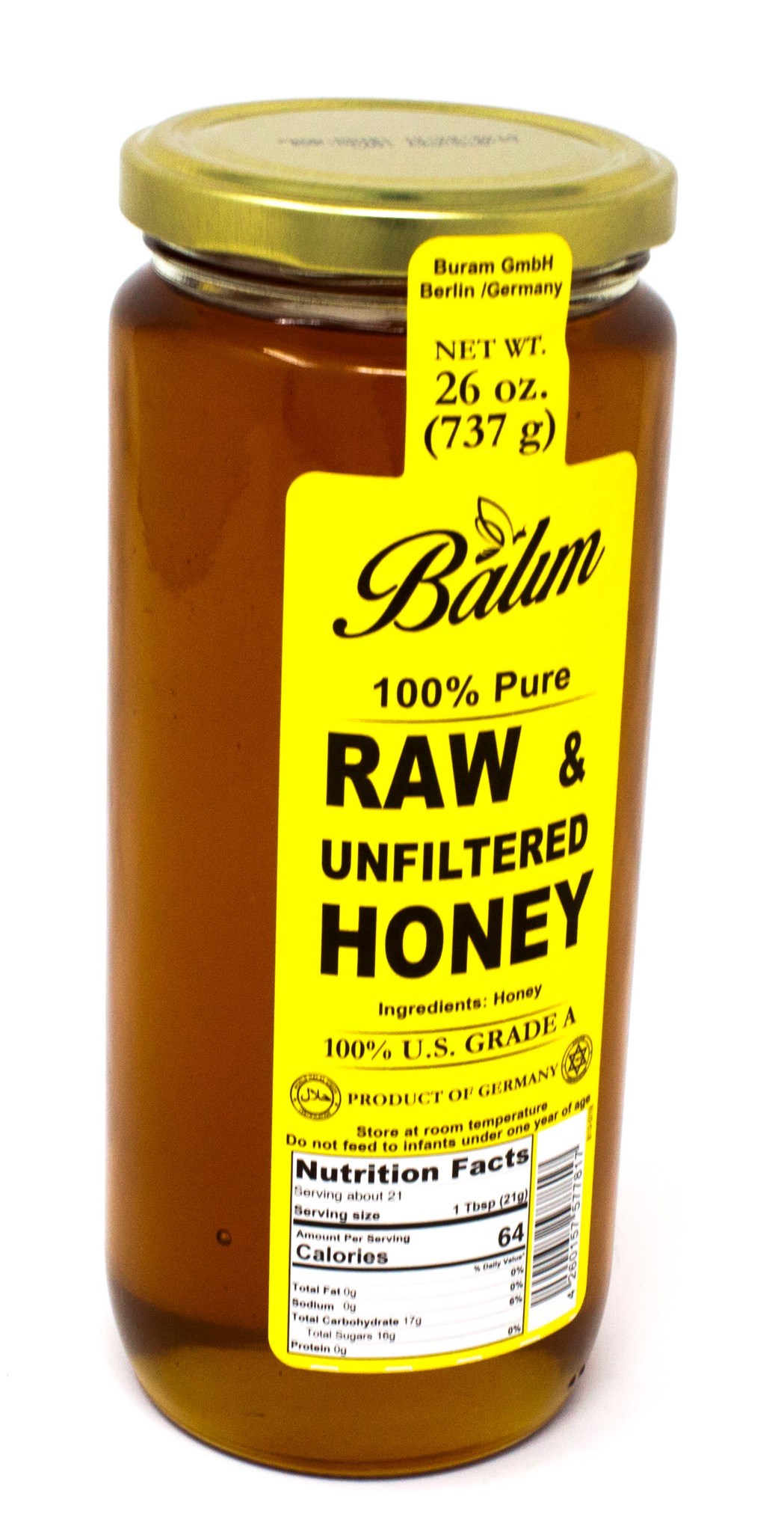 Balim BLOSSOM PURE HONEY 625 GR X 12 - Turkana Food