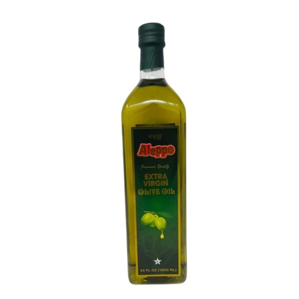 Aleppo Extra Virgin Olive Oil Glass 1Lt X 12 – Distributor In New ...