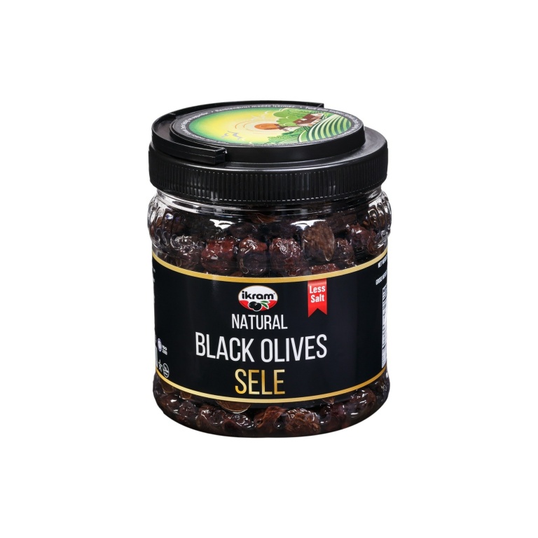 Ikram Natural Black Olives Sele 700 Gr X 12 – Distributor In New Jersey ...
