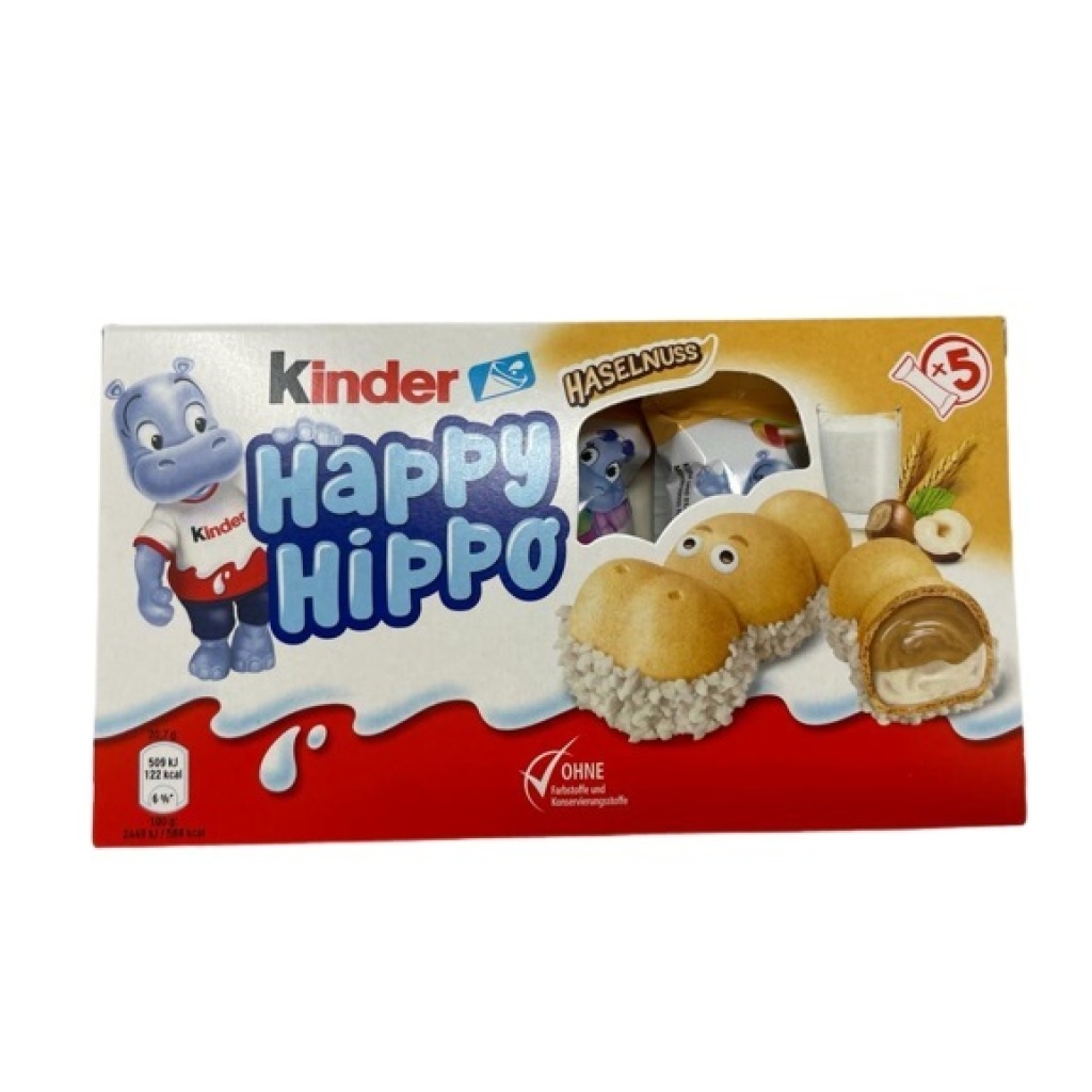 Kinder Happy Hippo Hazelnut 103.5Grx10 – Distributor In New Jersey ...