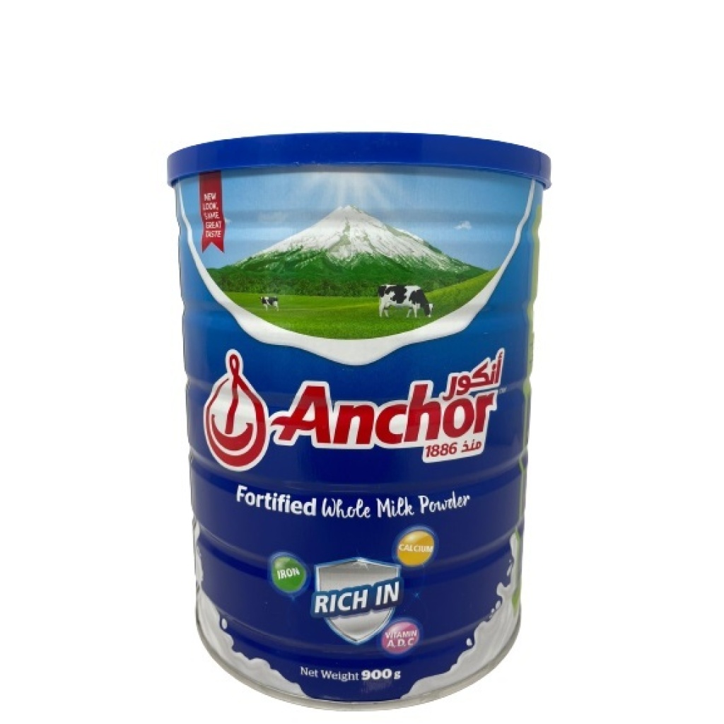 Anchor Whole Milk Powder 900GrX12 – Distributor In New Jersey, Florida ...