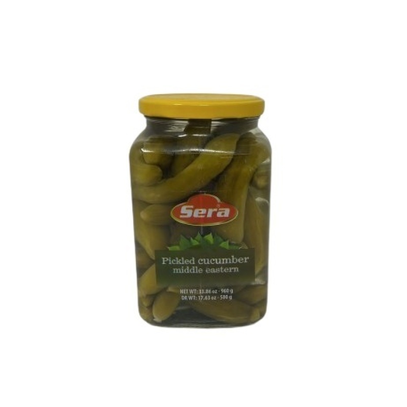 CUCUMBER PICKLES MIDDLE EASTERN STYLE 33.86 oz X 6 - Turkana Food